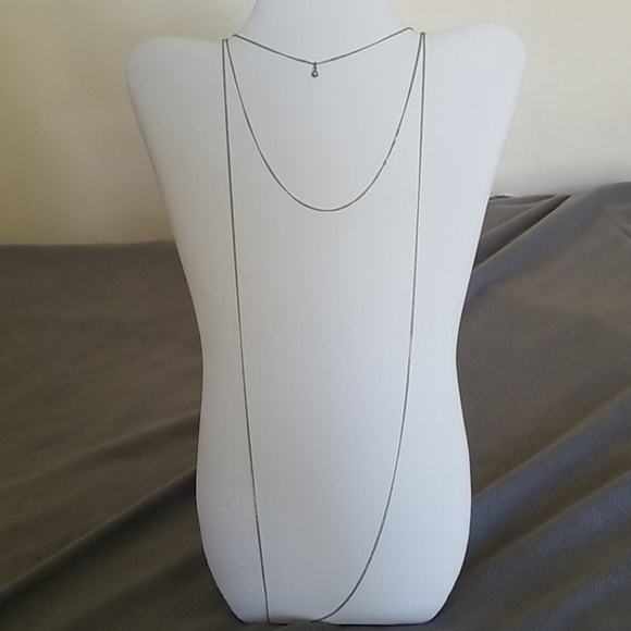 Jewelry | Delicate Three Strand Silver Chain Necklace | Poshmark